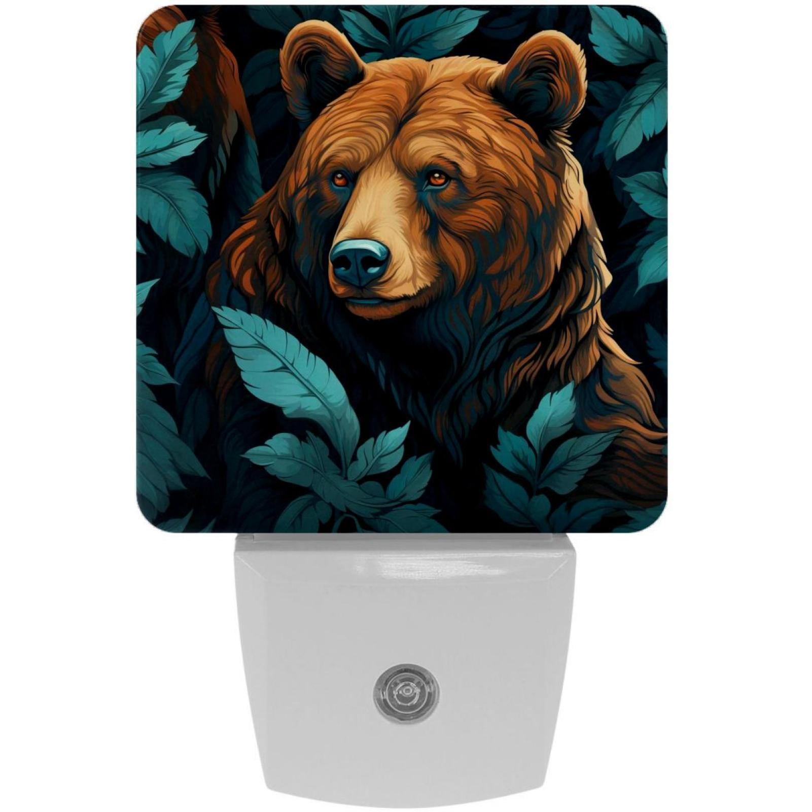 Bear LED Square Night Lights - Stylish and Energy-Efficient Lighting ...