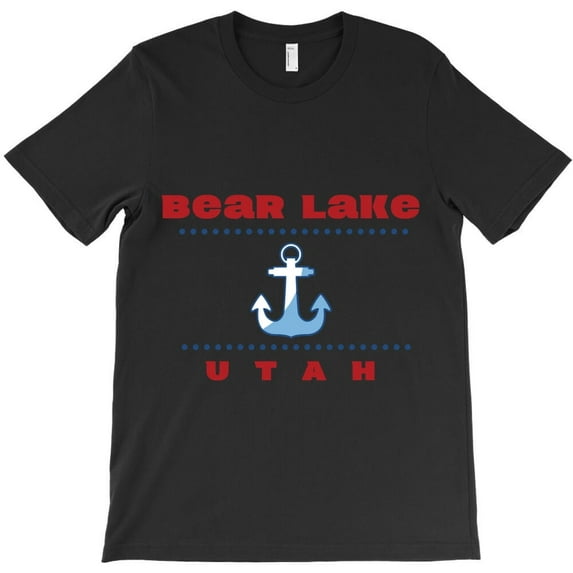 Bear Lake Utah Anchor Funny Camping Hiking Fishing Boating Nautical ...