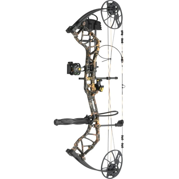 Bear Archery Legit Compound Bow - Adjustable, 70LBS RH Wildfire, Ready ...