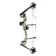 Bear Limitless Dual Cam Compound Bow w/ Quiver, Sight, Rest, 25-50 lbs ...