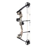 Bear Limitless Dual Cam Compound Bow w/ Quiver, Sight, Rest, 25-50 lbs ...