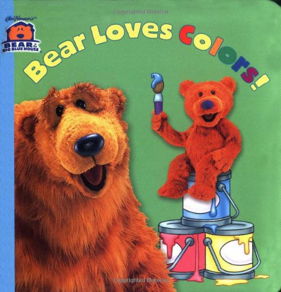 Pre-Owned Bear Loves Colors! (Bear in the Big Blue House(Hardcover ...