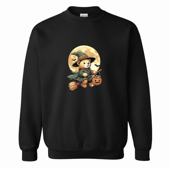 Bear Magic Hat Pumpkin Funny Halloween Costume Design Sweatshirt, up to ...