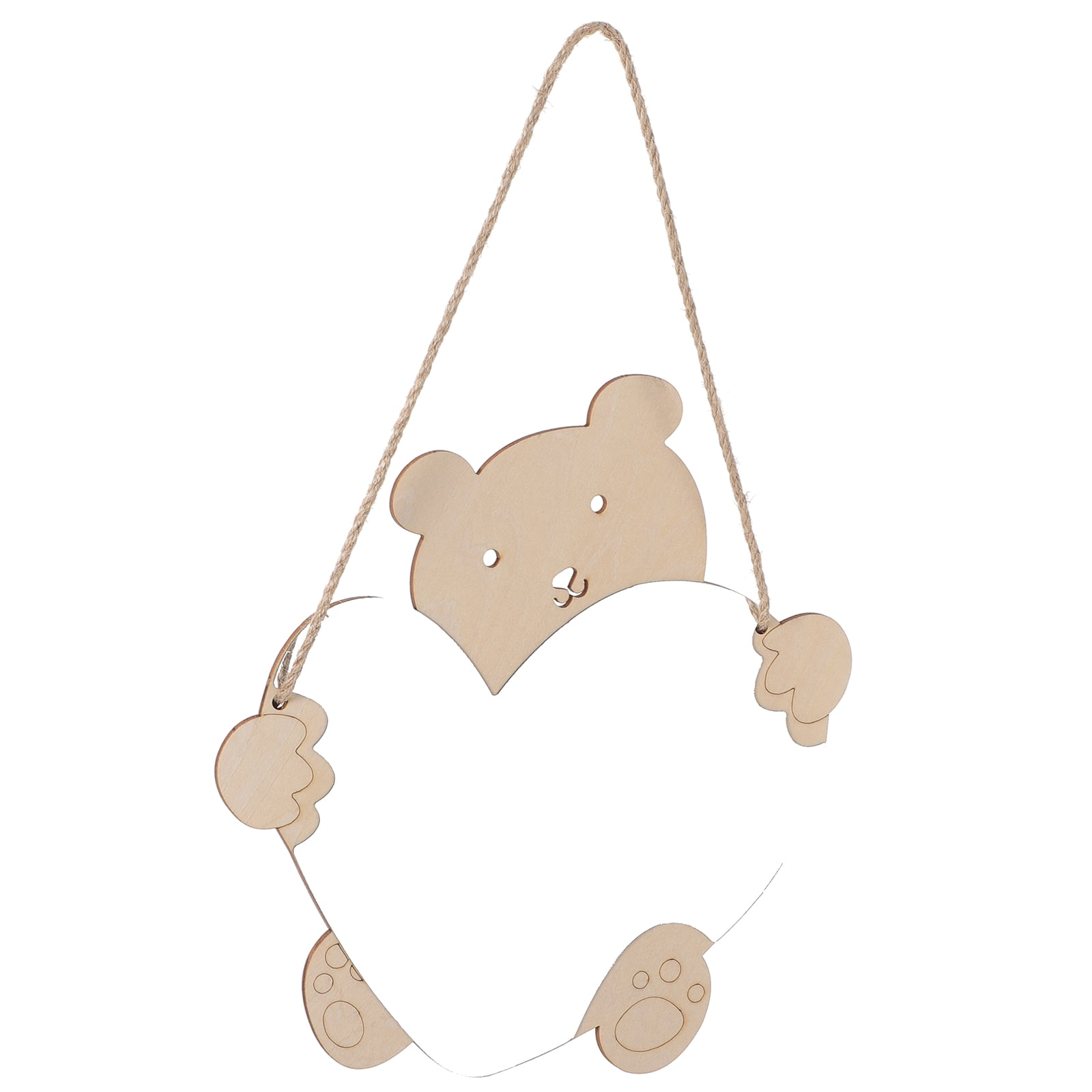 Bear Mirror Hanging Lightweight Wall Mirrors Decor Safety Dorm Home ...