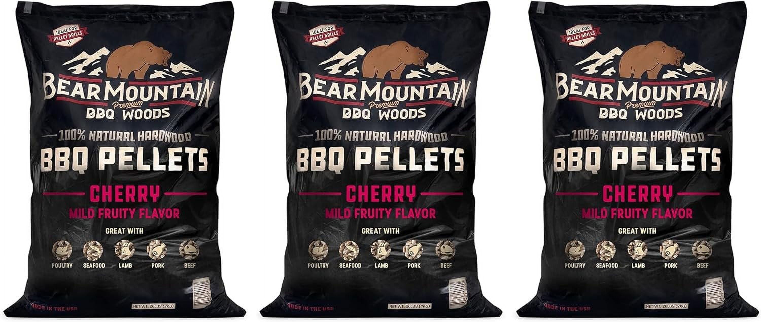 Bear Mountain BBQ FK13 Premium All-Natural Hardwood Mild and Fruity ...
