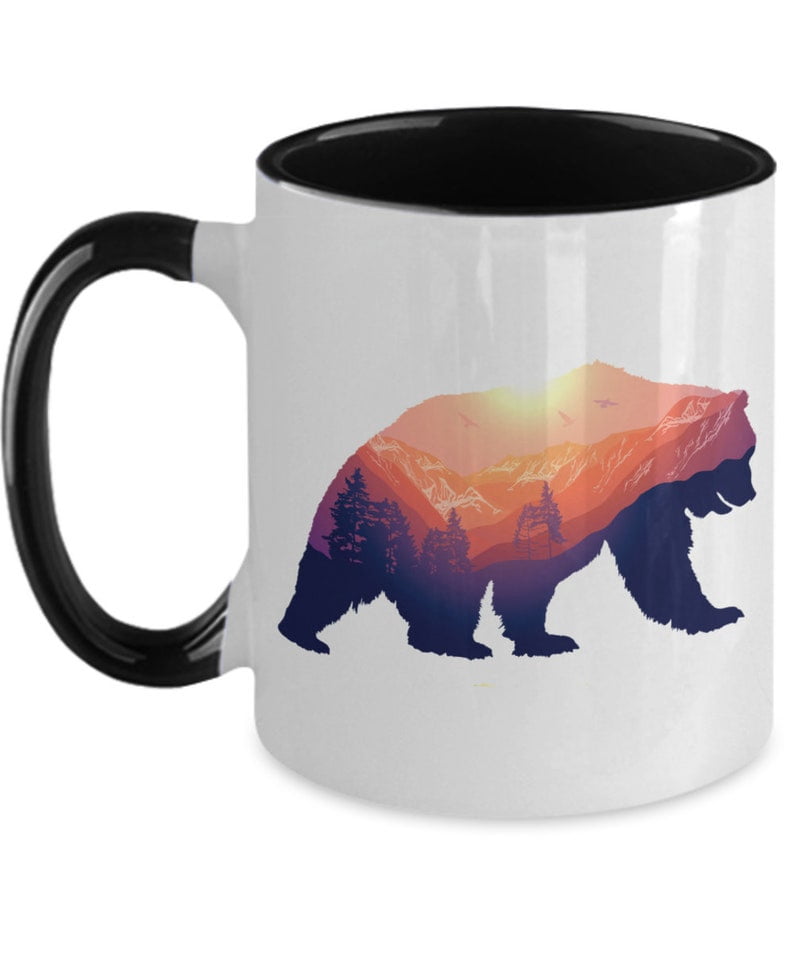 Bear Mug Bear Coffee Mug Bear Gif For Bear Lovers - Walmart.com