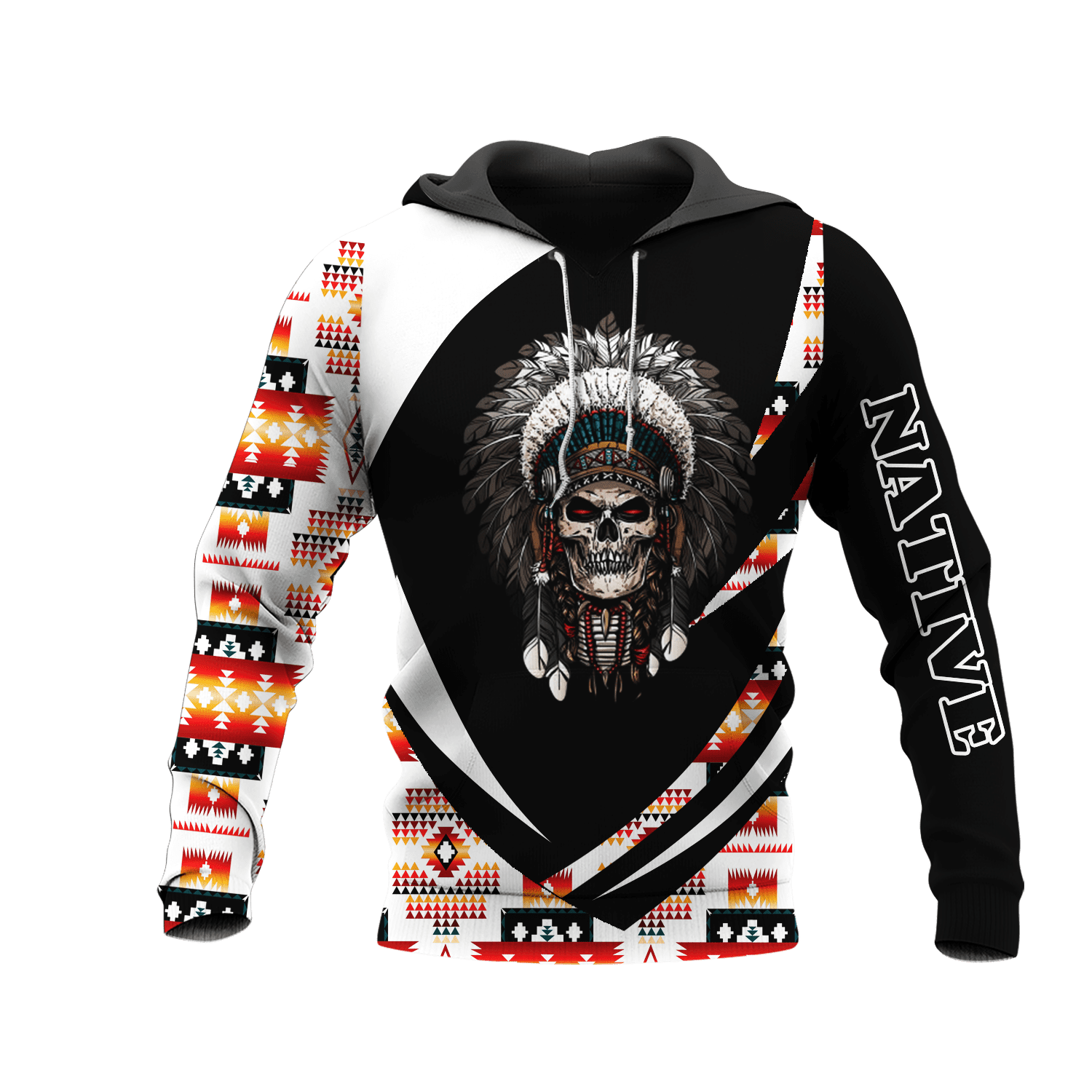 Bear Native American Pride 3D Hoodie 34 - Walmart.com