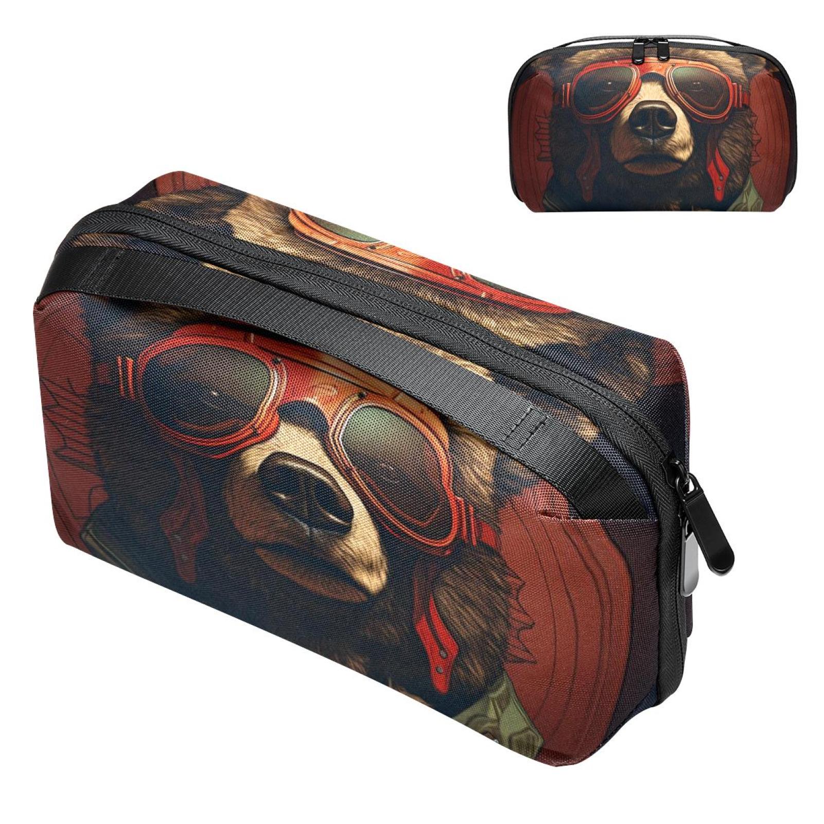 Bear Oxford Fabric Waterproof Portable Hard Drive Bag and Case with ...