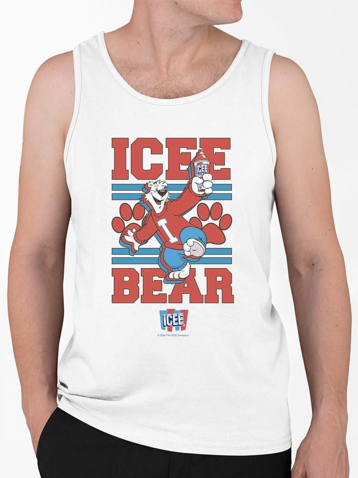 Bear Paws - Cool And Bold ICEE Vintage Style Graphic Men's Tank Top ...