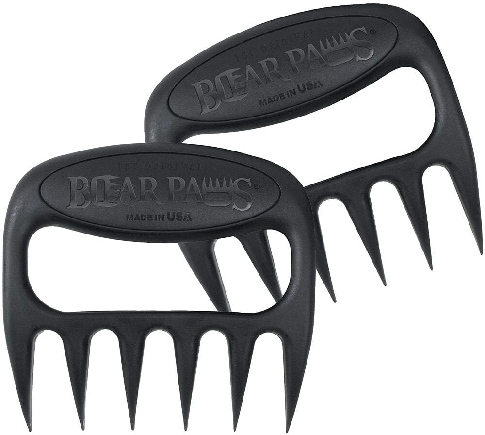 Bear Paws Black Meat Handler & Shredder, Griller's Cooking Tool ...