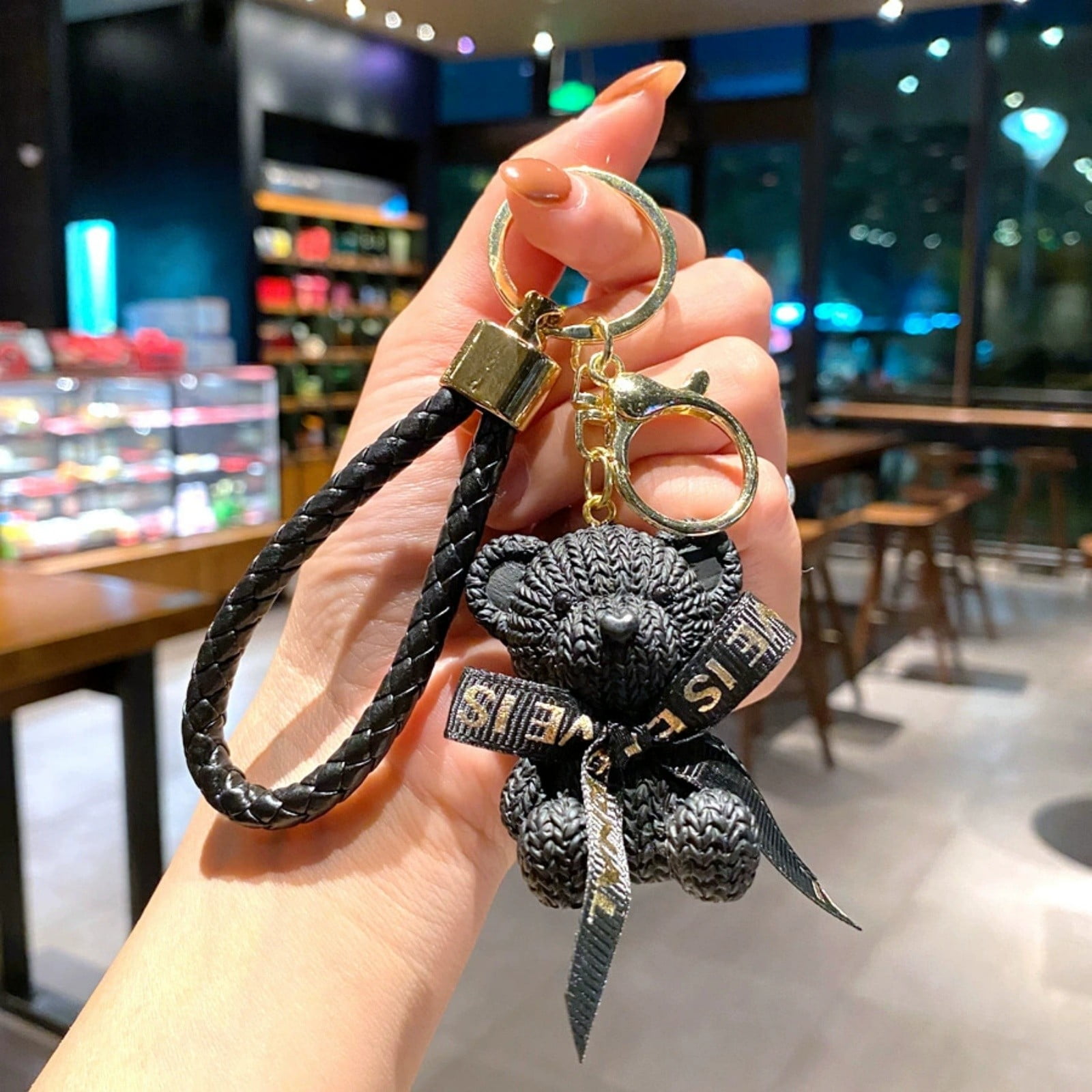 Bear Pendant Keychain,Mini Keychain | Small And Exquisite Lightweight ...