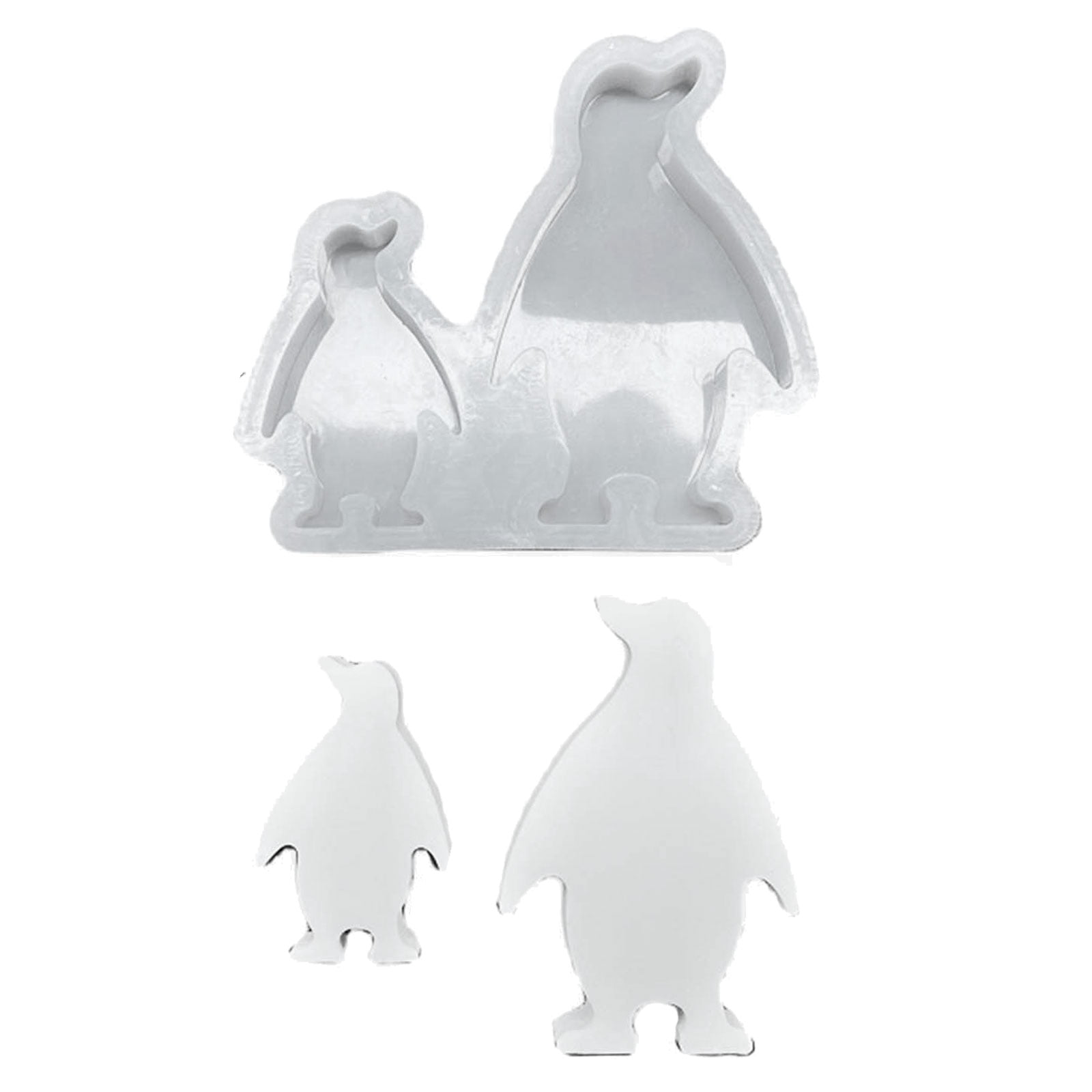 Bear Penguins Holder Mold Resin Molds for Holder Gypsum Ornament ...