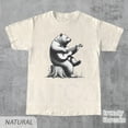 Bear Playing Guitar Shirt - Bear Shirt - Graphic Tee Bear Guitar Bear ...