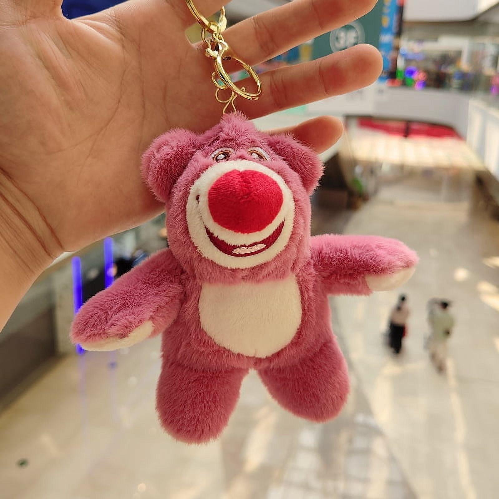 Bear Plush Keychain Toys, Cute Small Stuffed Animal Keychain, 5" Kawaii ...
