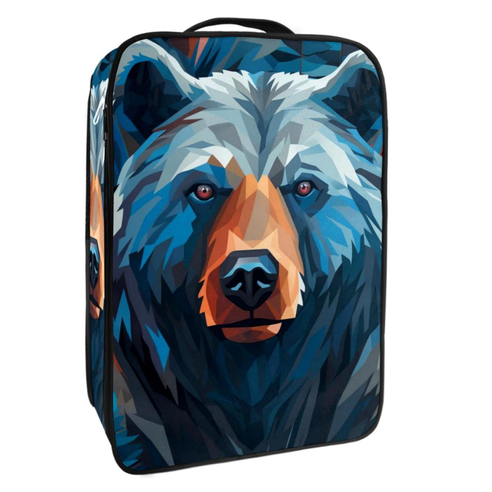 Bear Polyester Shoe Storage Boxes Organizer - 23x31cm/9x12in Size for ...