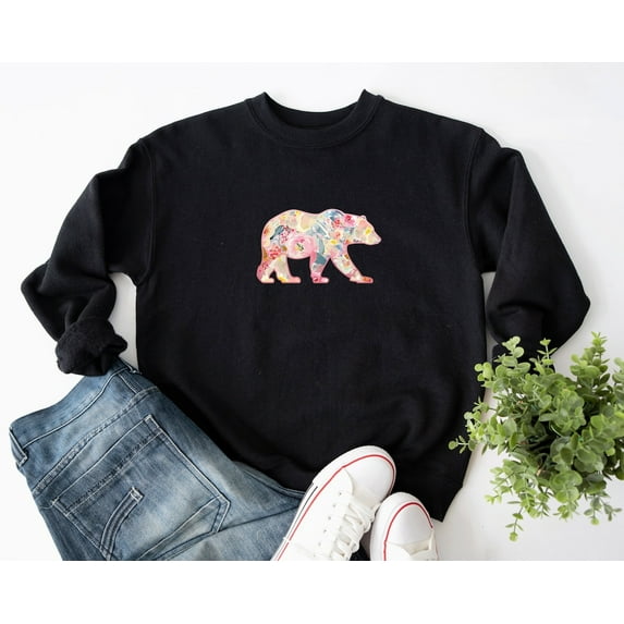 Bear Retro Trendy Sublimations Sweatshirts, Vintage Bear Designs ...