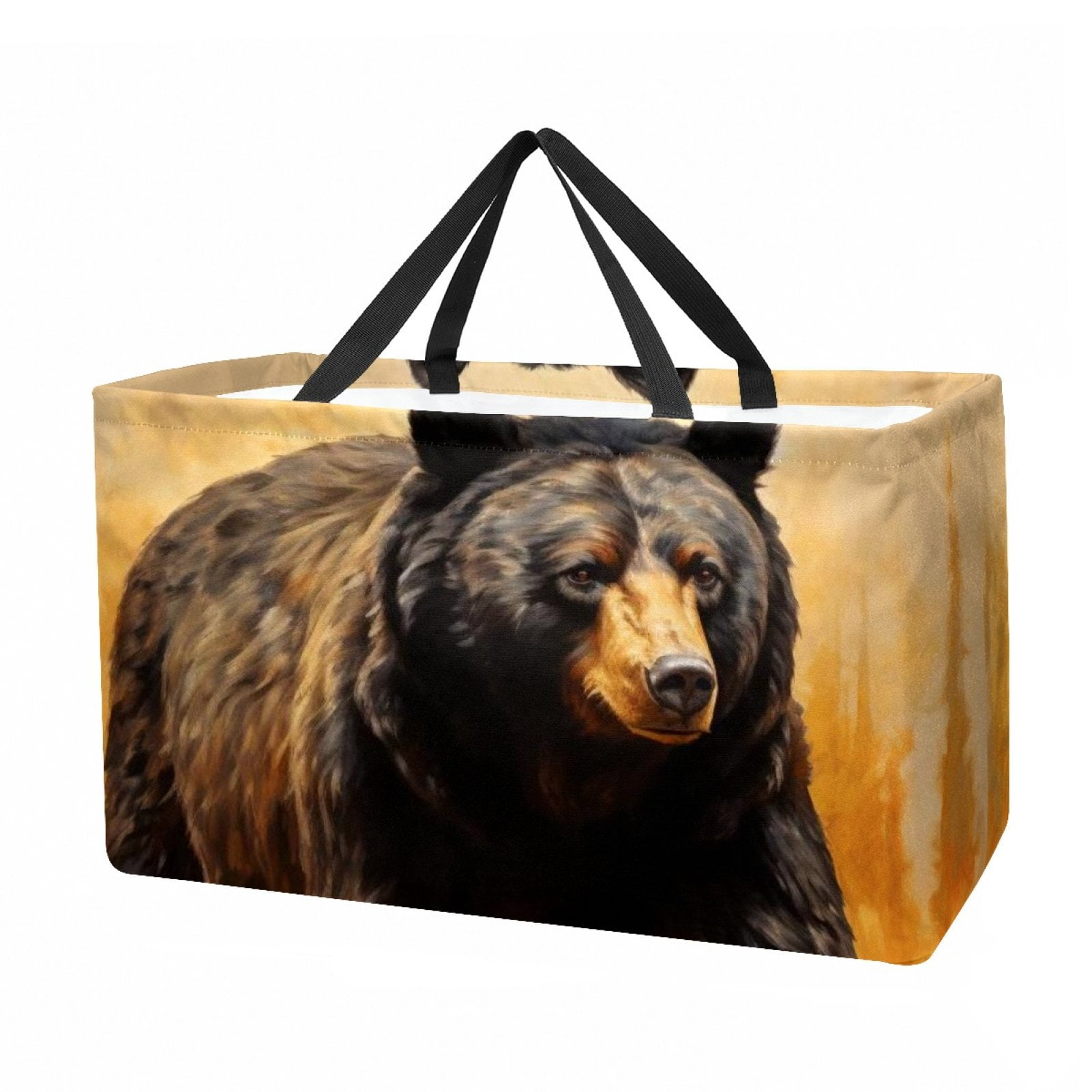 Bear Reusably Foldable Oxford Cloth Storage Box - Large Capacity Picnic ...