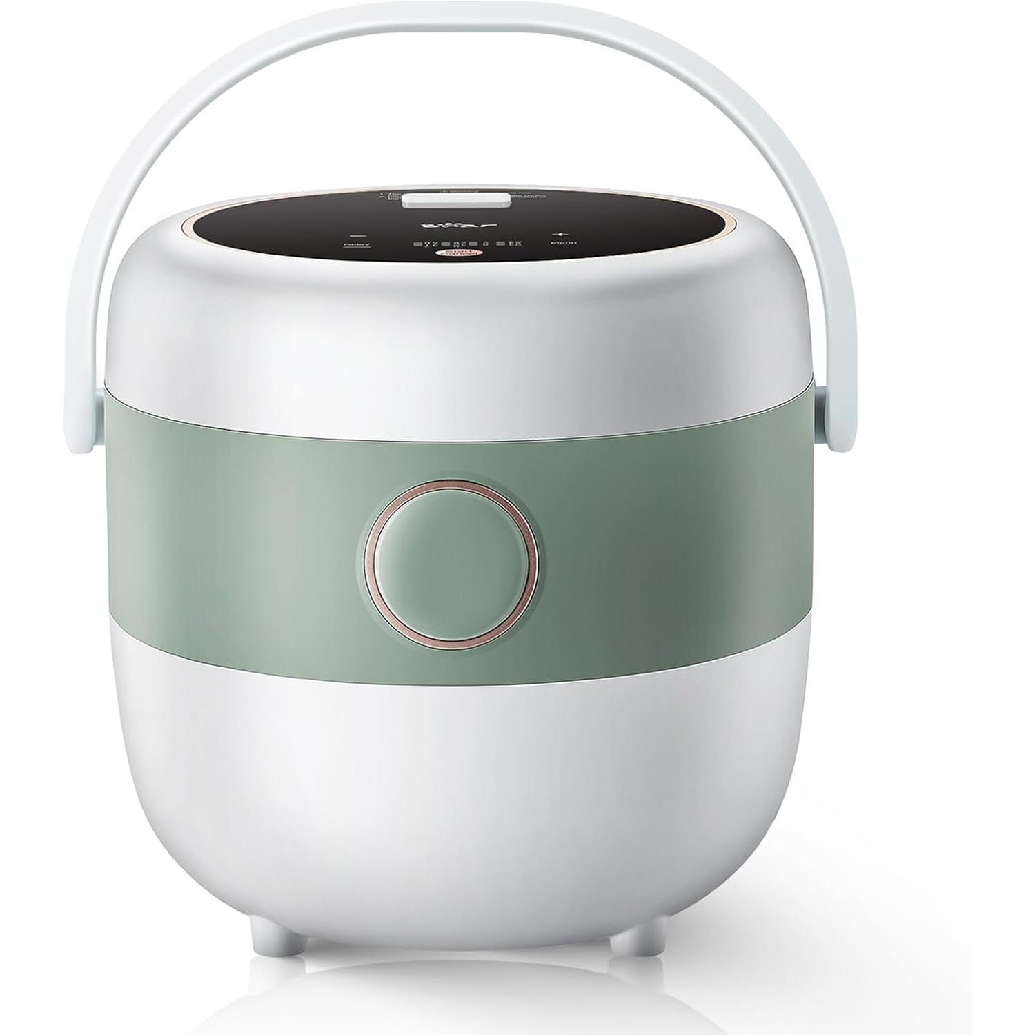 Bear Rice Cooker 3 Cups (Uncooked), 3D Heating and Fuzzy Logic, Healthy ...