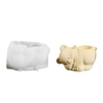 Bear Shape Silicone Candle Molds For Making Candle Cup Pencil Holder ...