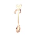 Bear Shape Stainless Steel Spoon, Mirror Polished Dessert Spoon for ...