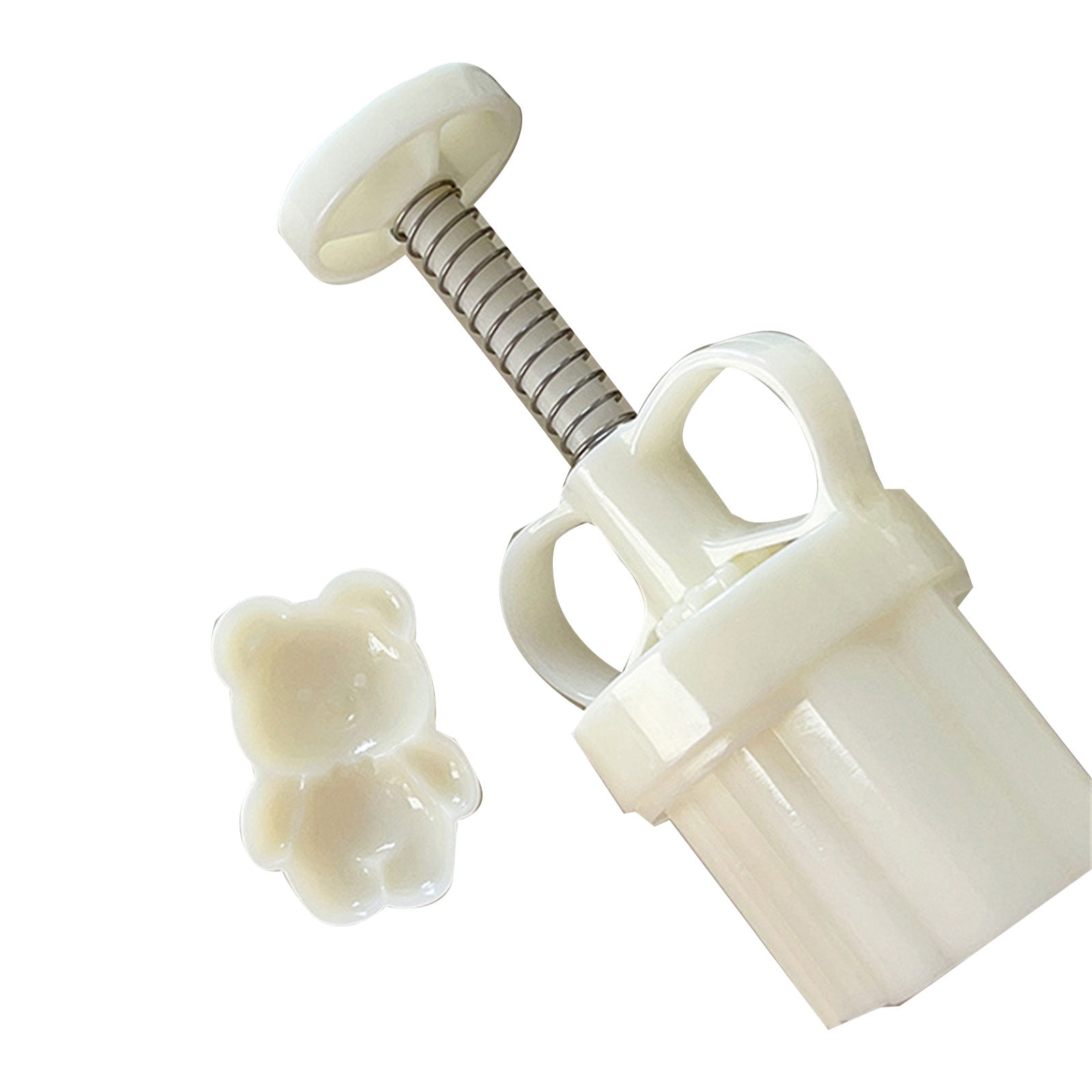 Bear Shaped DIY Mooncake Molds Carton Bear-Mooncakes Hand Press Mold ...