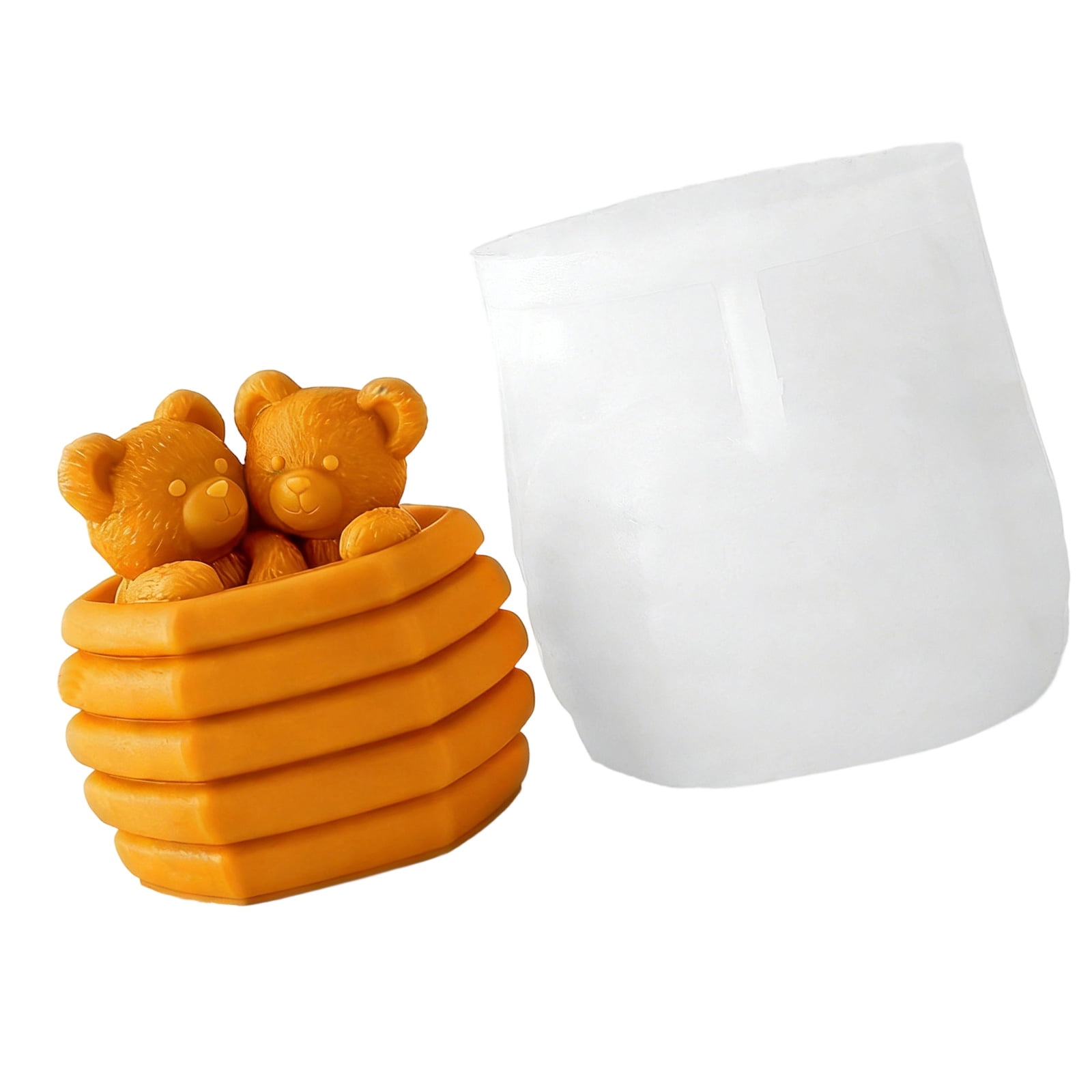 Bear Silicone Mold Professional Silicone Mould for Resin Casting Making ...