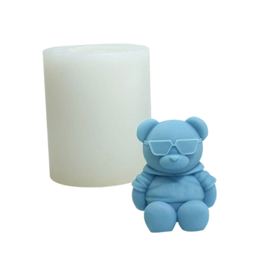 Bear Silicone for Soap, Chocolate, Decoration, Room Ornaments, Epoxy ...