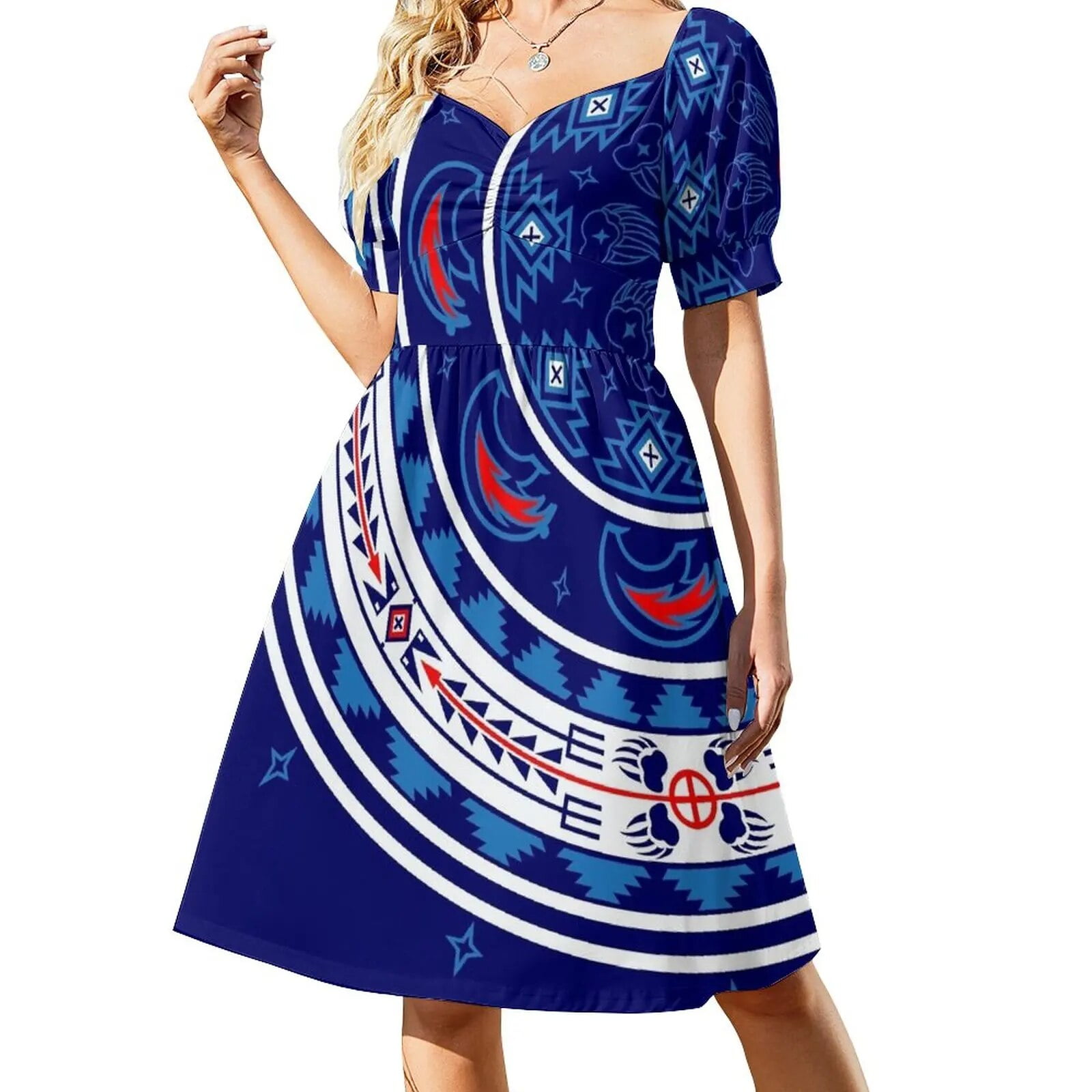Bear Spirit Blue Dress Evening dresses beach dresses - Walmart.com
