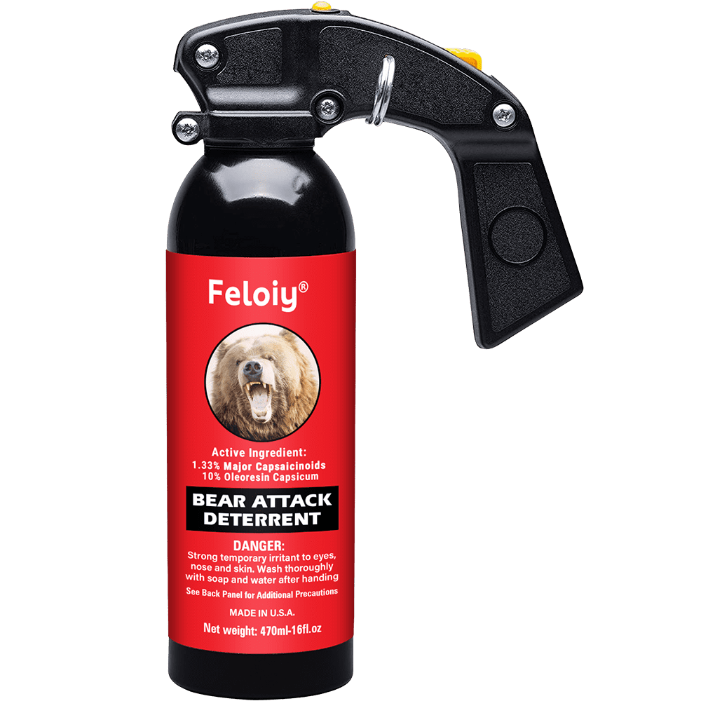 Bear Spray, 30ft Range Bear Deterrent, Outdoor Camping and Hiking ...