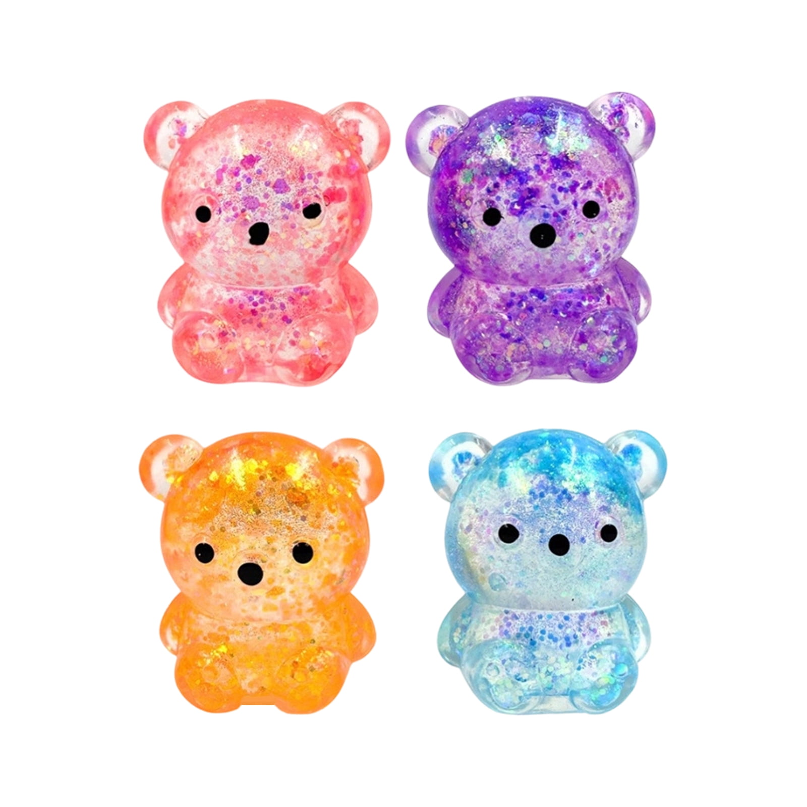 Bear Squishy Toys Stress Balls for Adults Squeeze Stress Ball Squishy ...