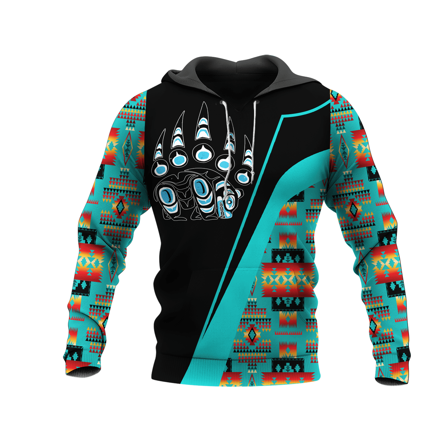 Bear Symbol Native American Pride 3D Hoodie 29 - Walmart.com