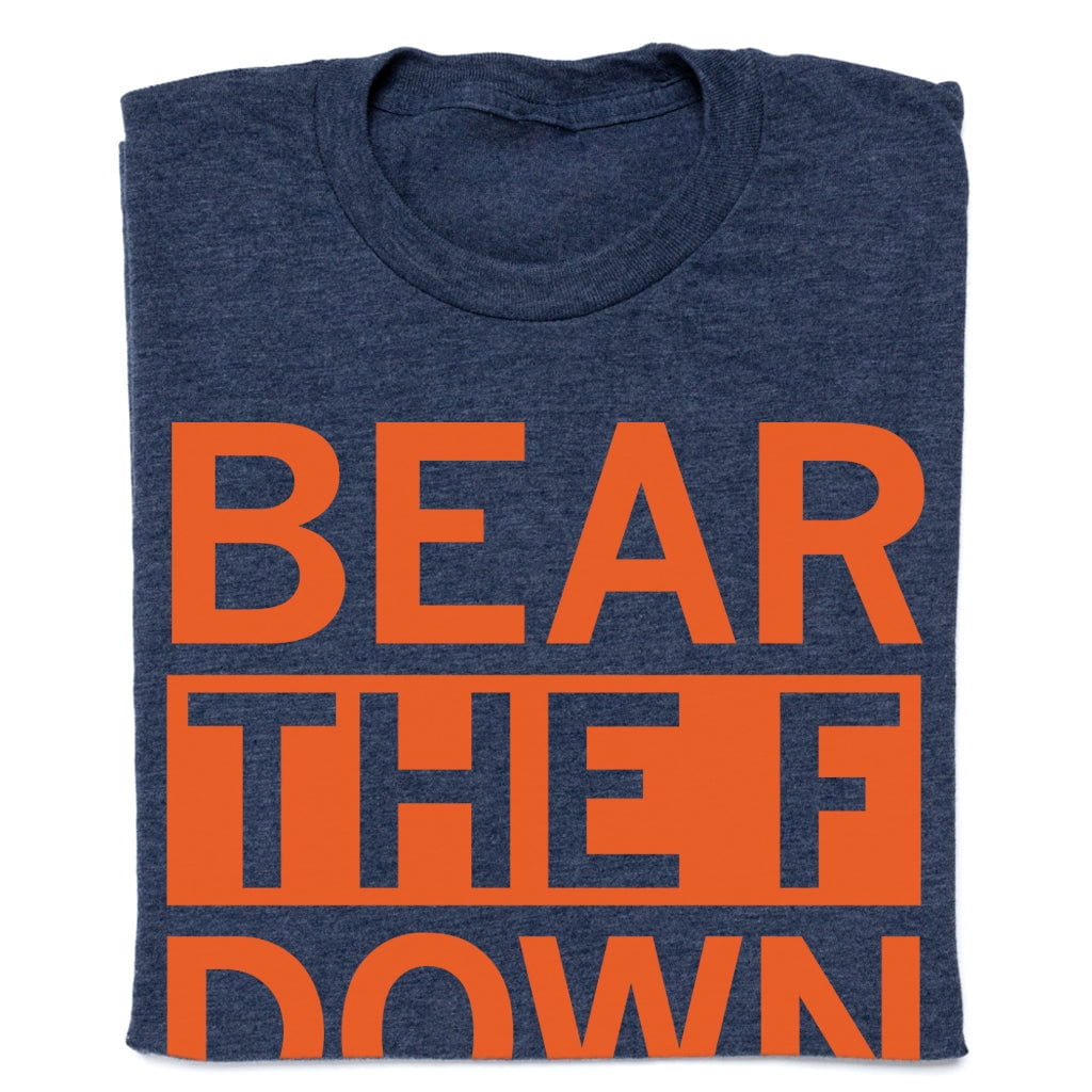 Bear The F Down TShirt Trending Tee Best Gift Shirts - Walmart.com