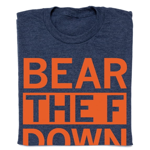 Bear The F Down TShirt Trending Tee Best Gift Shirts - Walmart.com