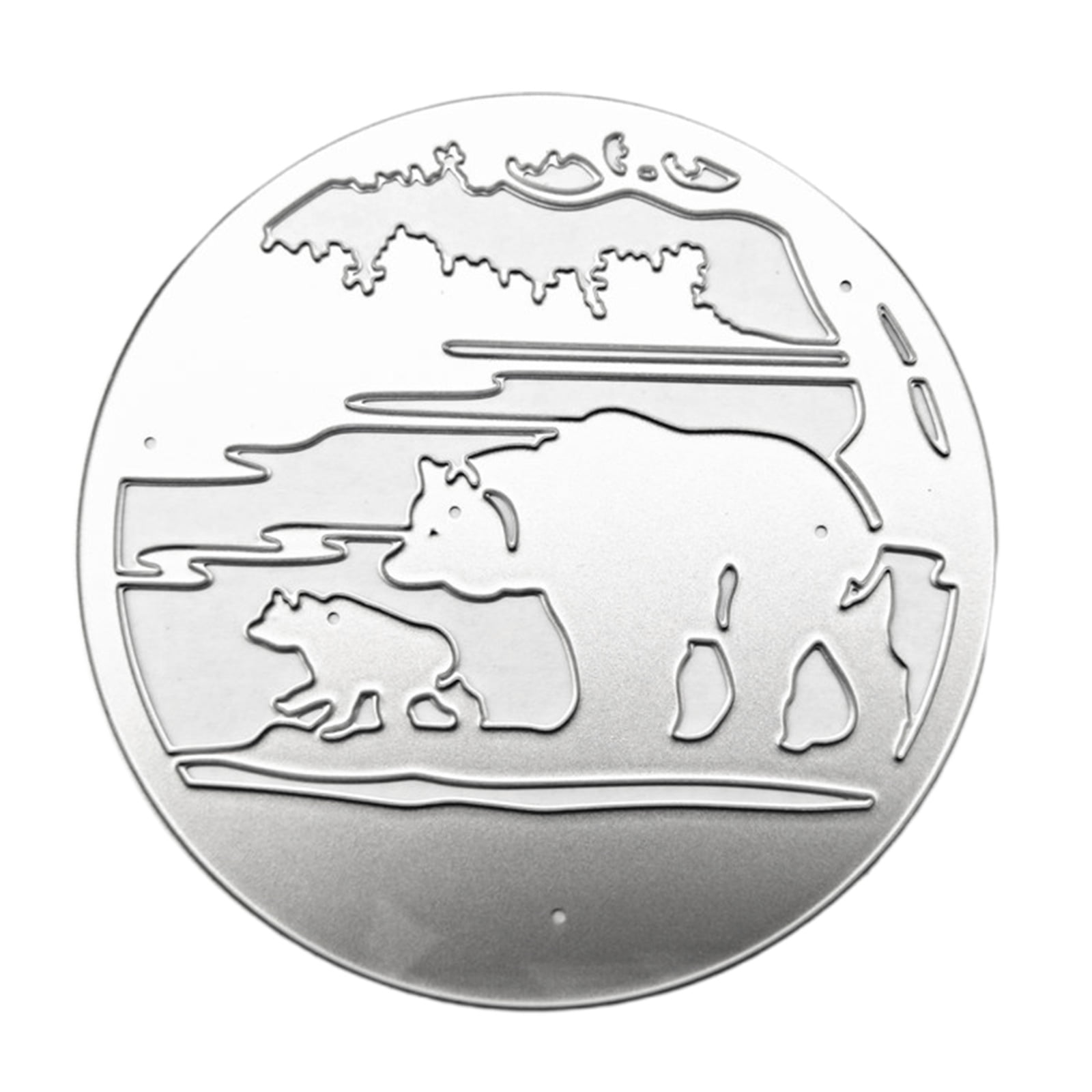 Bear Theme Metal Die Cuts Cutting Dies Cut Stencils for Embossing Paper ...