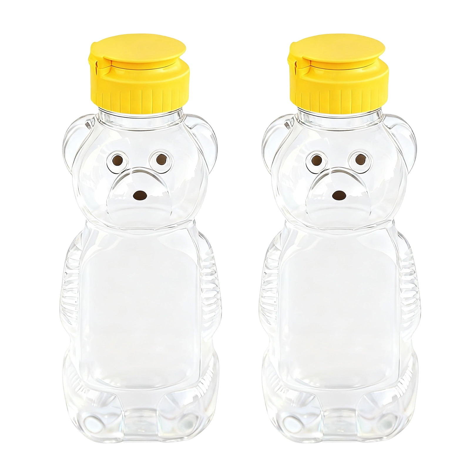 Bear Themed Plastic Liquid Storage Bottle Seal Lid for Milk Juices and ...