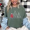 Bear Tree Polar Cute Merry Xmas Women Crewneck T-Shirt - Walmart.com