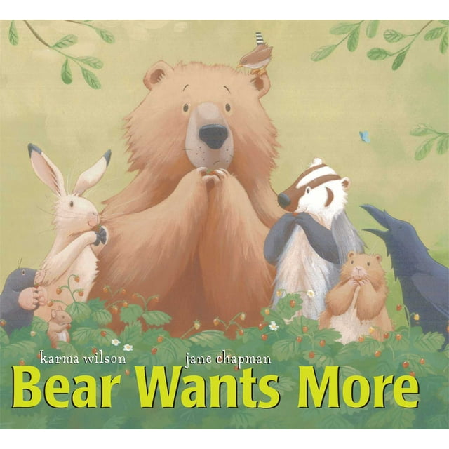 Bear Wants More (Board Book) - Walmart.com