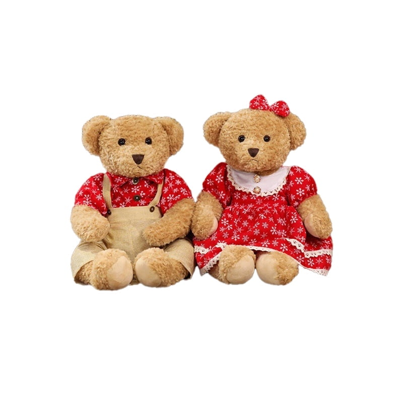 Bear Wedding Couple - 17.7 Inch Bride and Groom Gift Set - Cuddly Toys ...