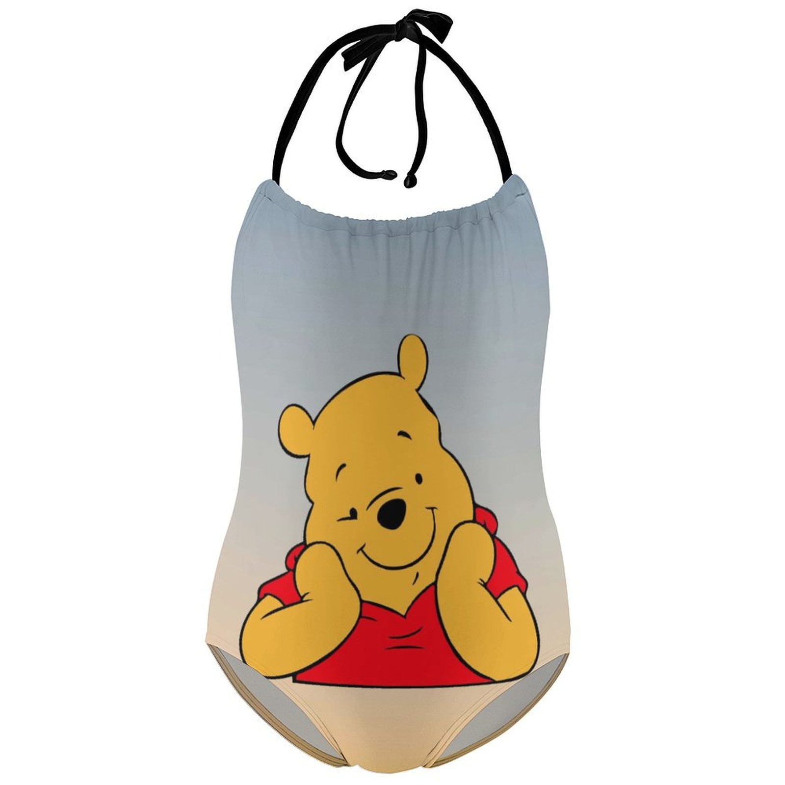 Bear Winnie Pooh Girls One-piece Swimsuit Summer Kid's Beach Swimwear ...