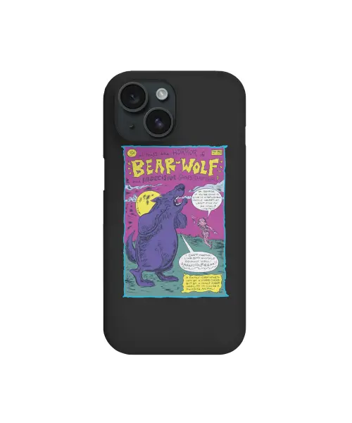 Bear-Wolf The Horror of Indecision Phone Case for iPhone 16 15 14 13 12 ...