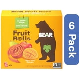 Bear Yoyo Fruit Rolls Mango Multipack 3.5 oz (Pack Of 6) - Walmart.com