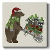 Dasher Christmas Wagon - Holiday Wall Decor x20 Canvas Print - Walmart.com