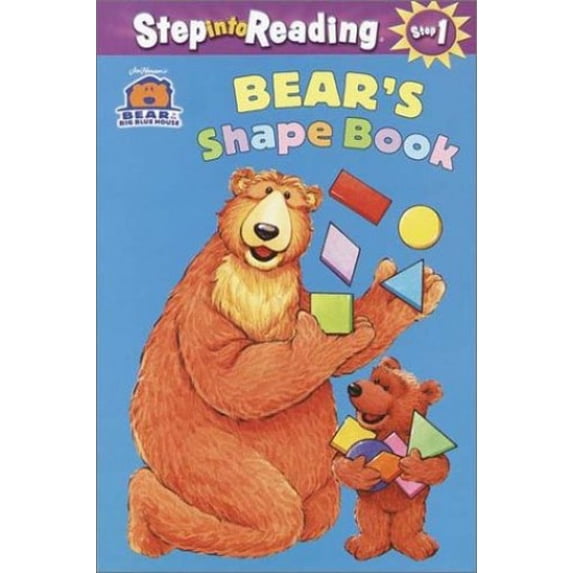 Pre-Owned Bear in the Big Blue House: Bear's Shape Book by Kiki Thorpe ...