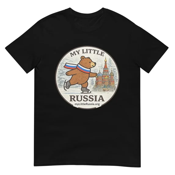 Bear on The Skates Cute Whimsical Animal Winter Sport Graphic Tee,for ...
