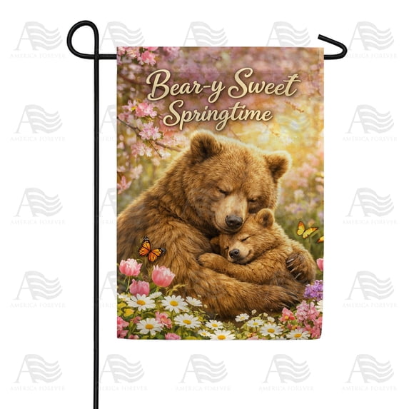 Bear-y Sweet Springtime Mother and Cub Adorable Wilderness Wildlife ...