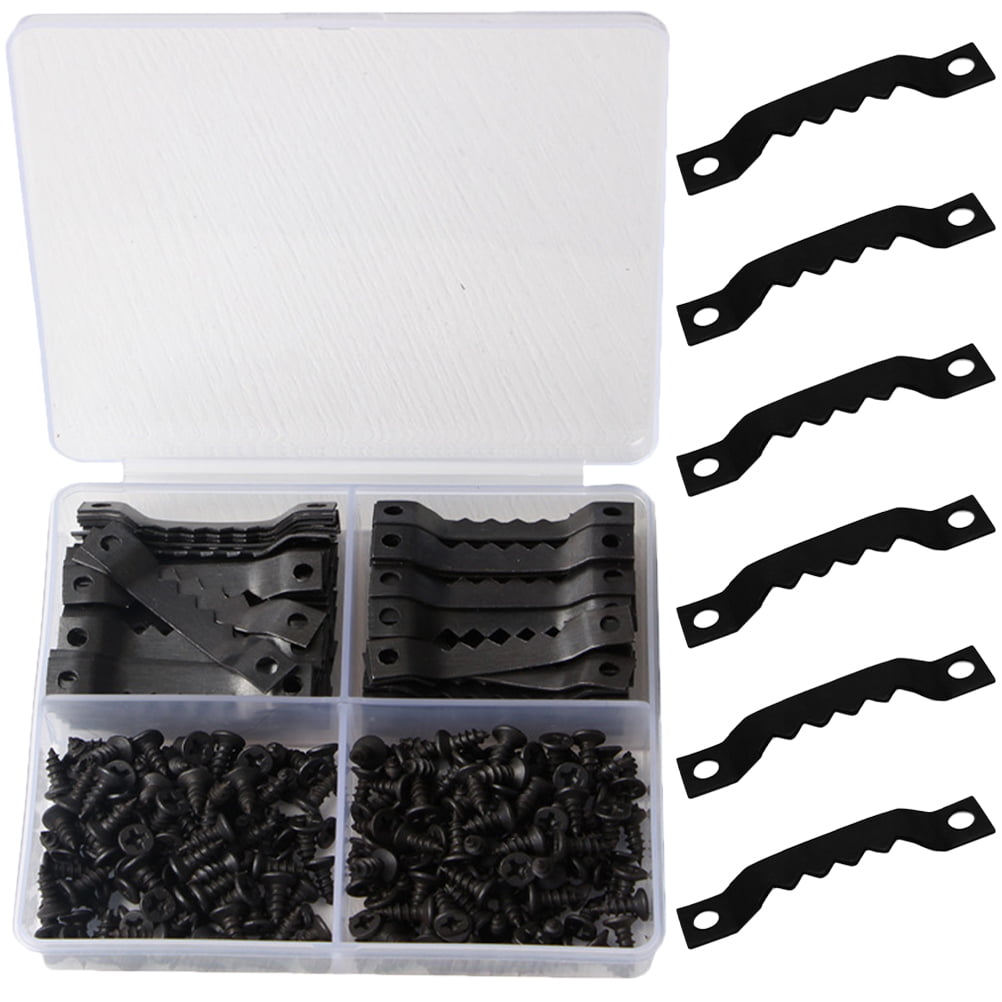 Bearbf 100pcs Sawtooth Picture Hanger Canvas Hanger Photo Frame Hanging ...