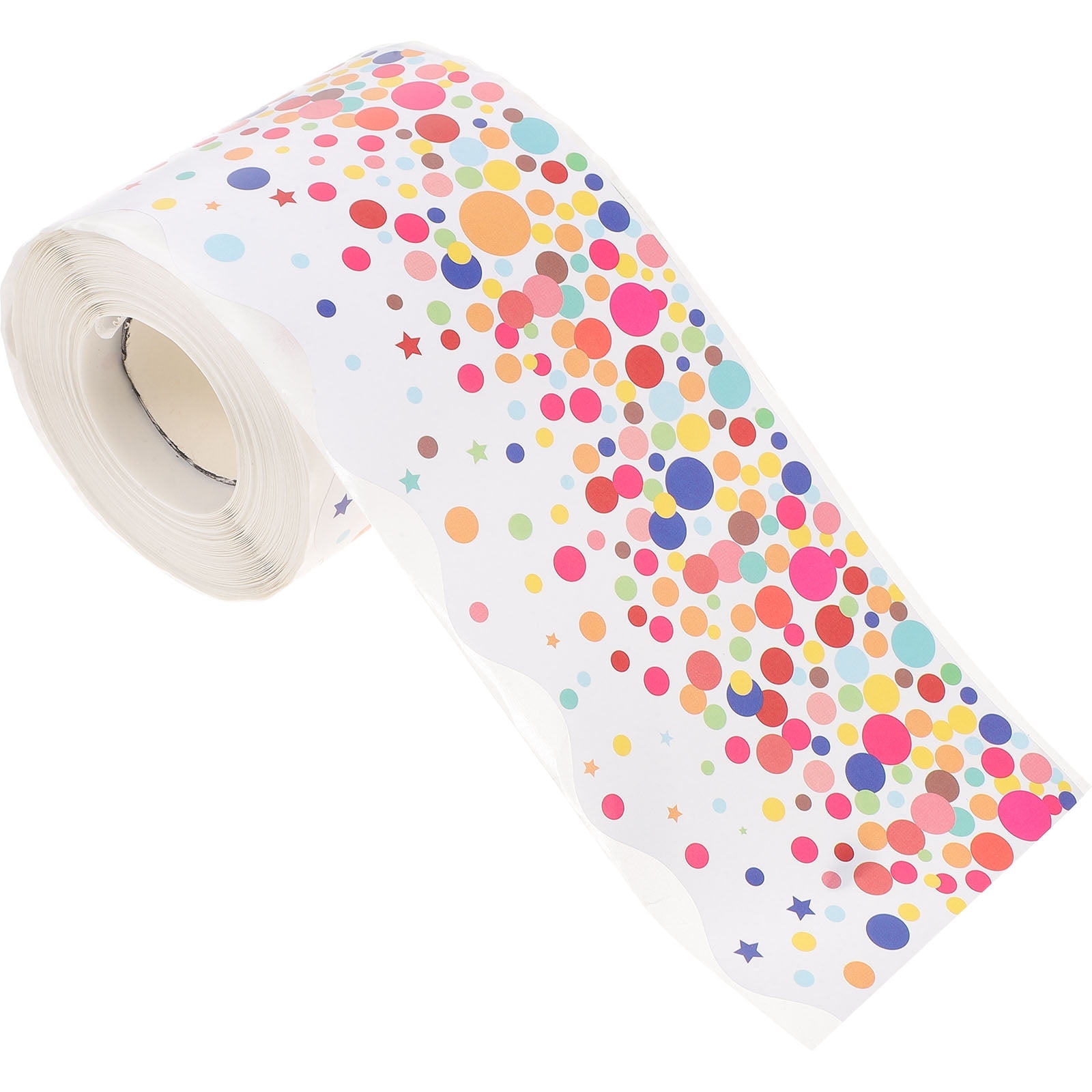 Bearbf Wavy Edge Sticker Border Trim for Decorating Bulletin Board ...