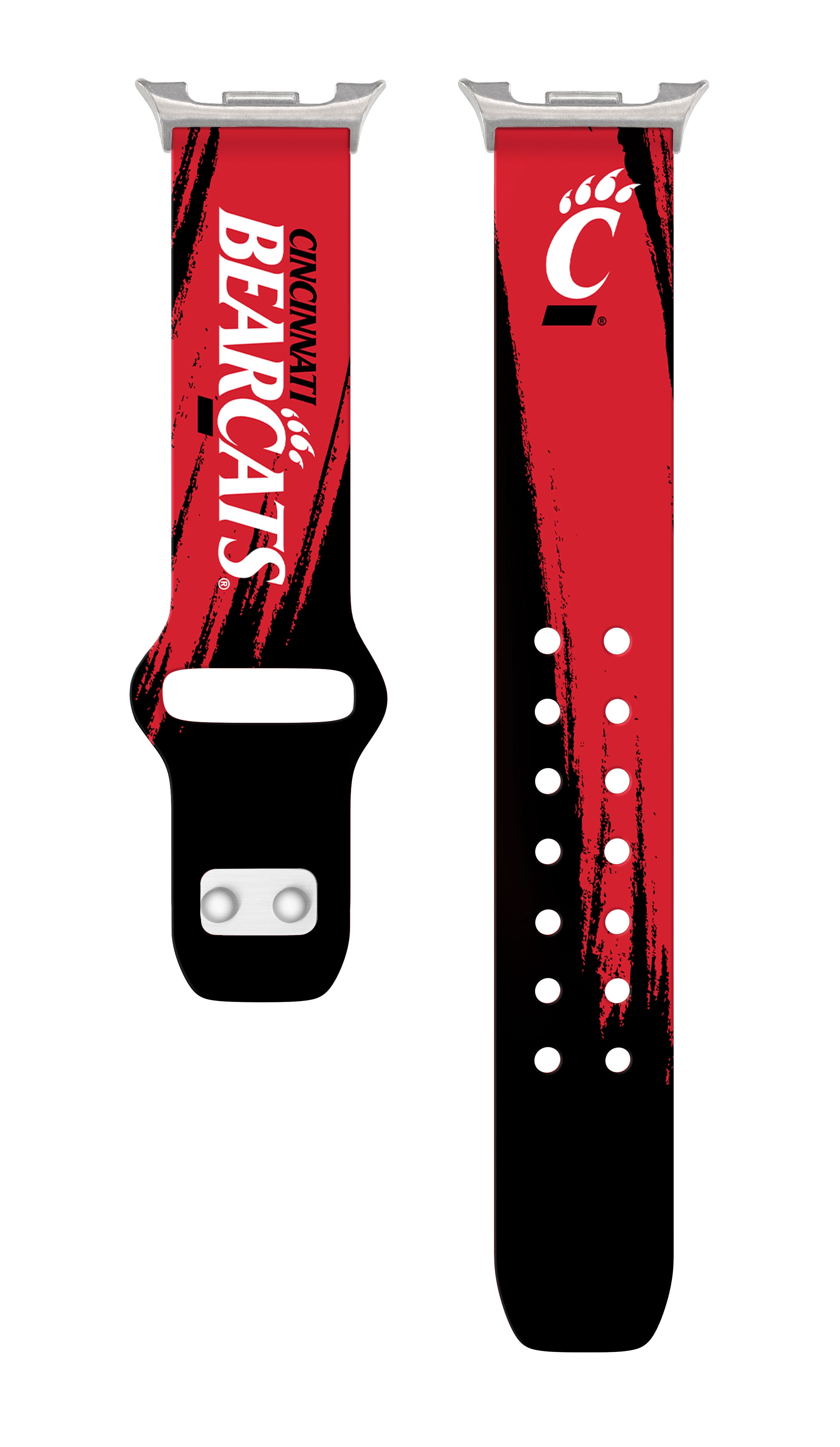 Bearcats HD Paint Stripe Unisex Watch Band for Samsung Galaxy Watch 8 ...