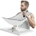 Barber Beard Apron Cape for Men, Grooming Bib with Suction Cups, Non-Stick, Gift for Dad ...