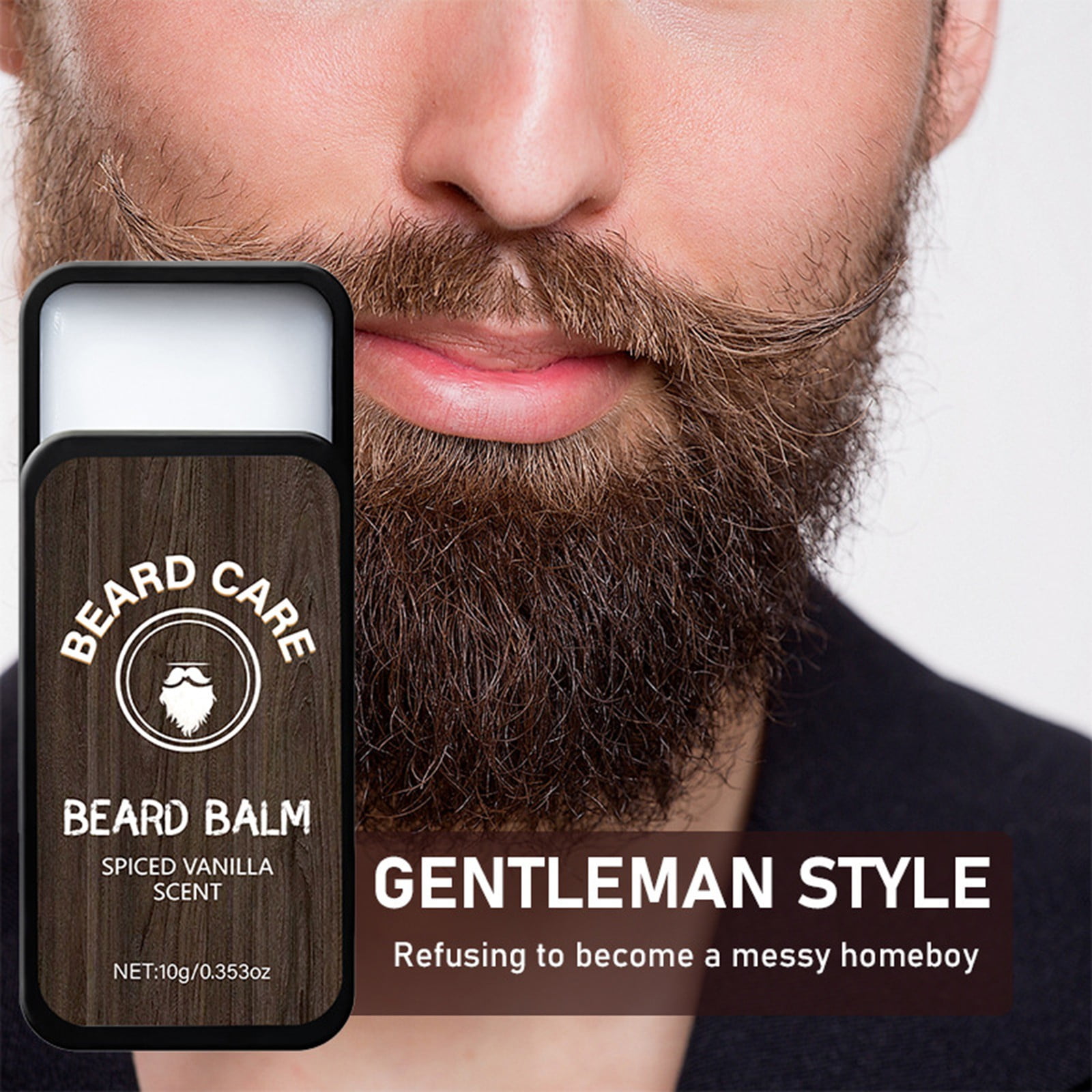 Beard Care Balm 10G Beard Balm Nourishing and Shaping Showing The Charm ...